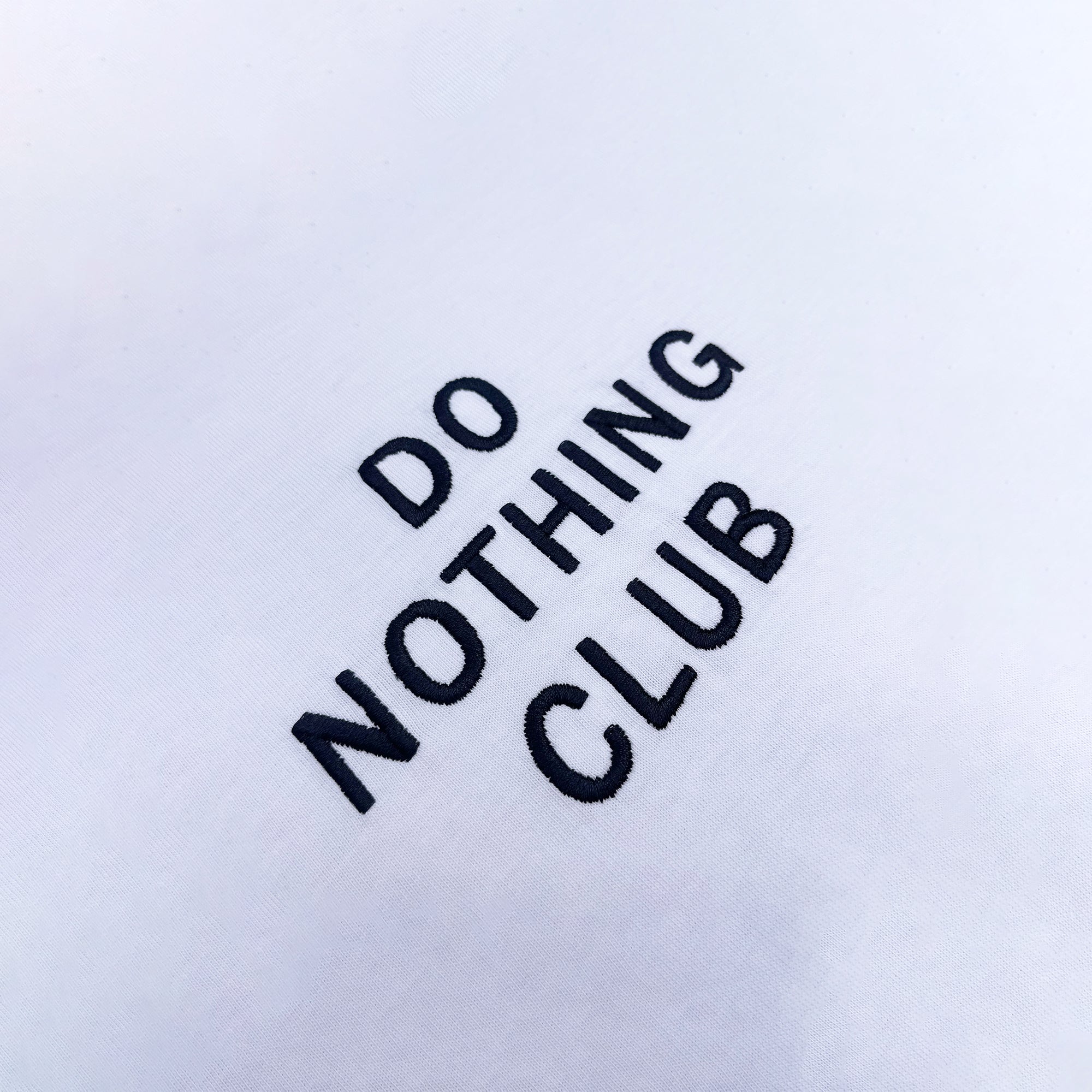 Do Nothing Club T-Shirt - White – On Vacation